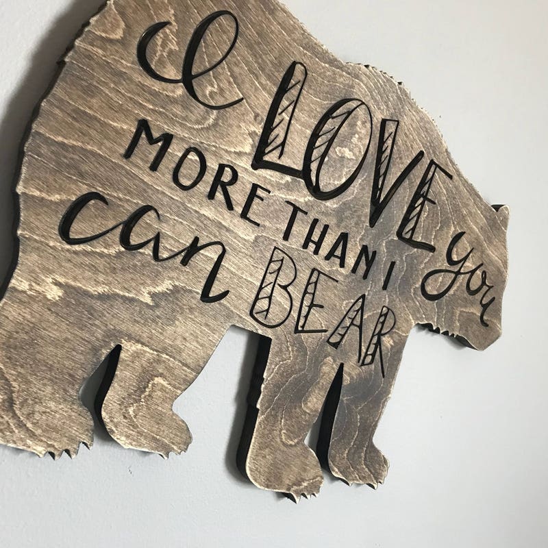 Wooden Love Sign - Etsy