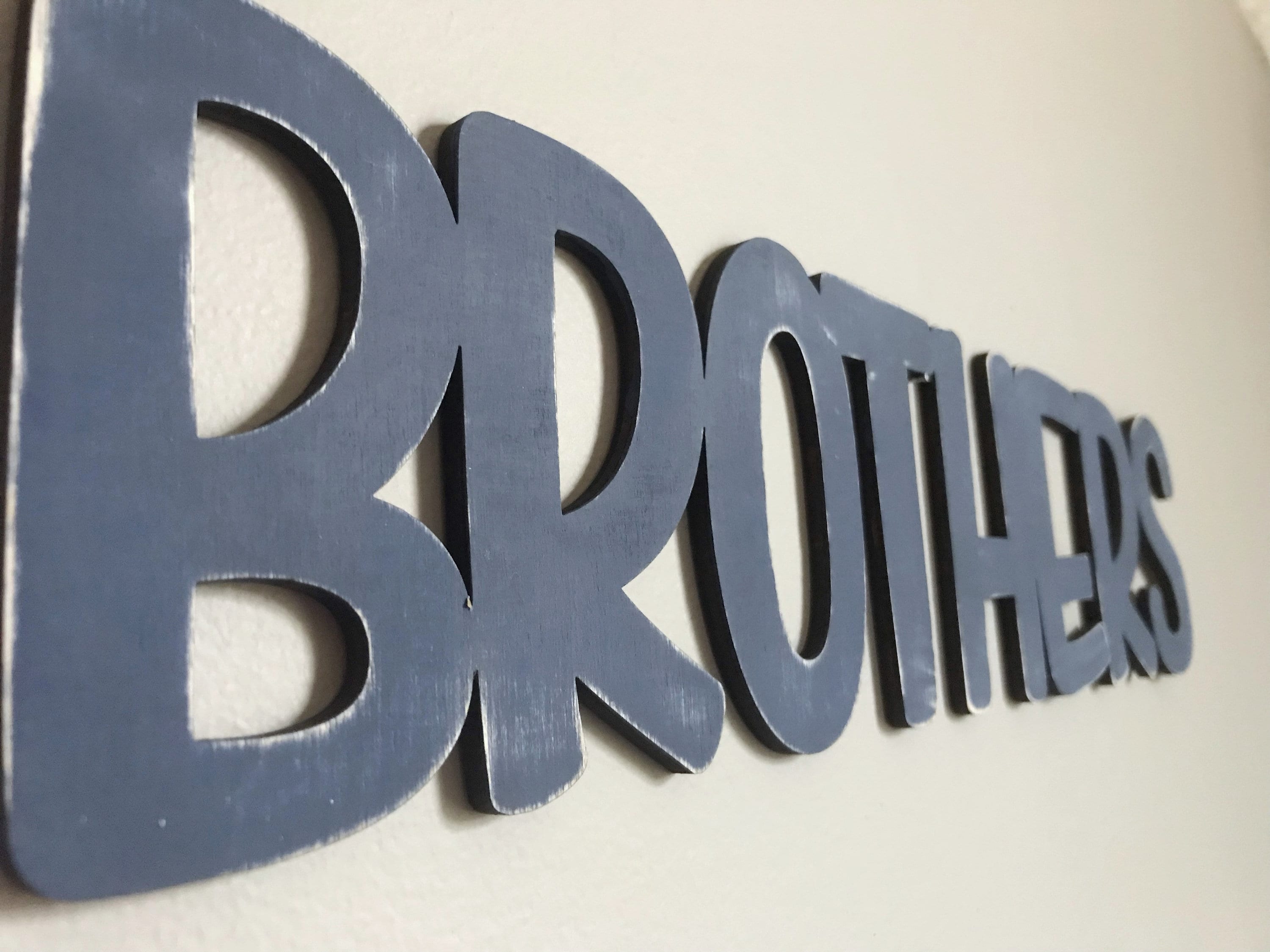 Brothers Sign, Siblings Bedroom, Shared Bedroom, Playroom Decor - Etsy