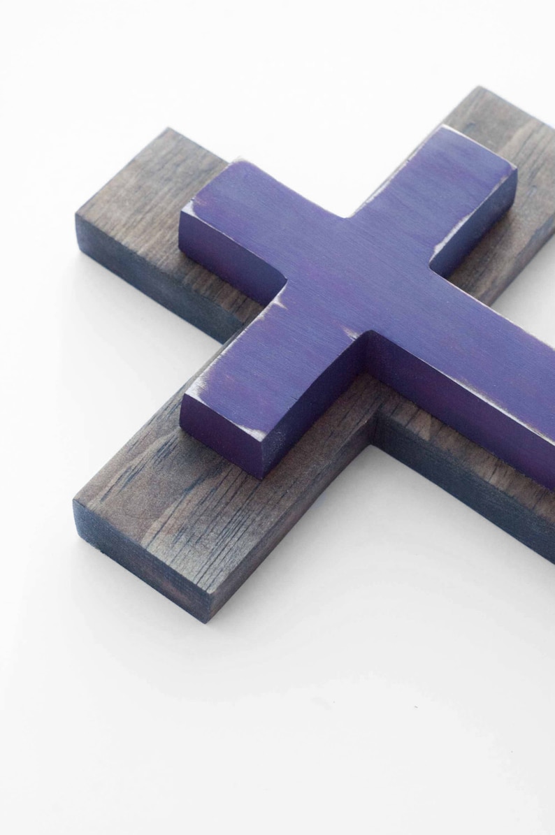 Wood Cross Wall Hanging Wooden Cross Decorative Cross Decor | Etsy