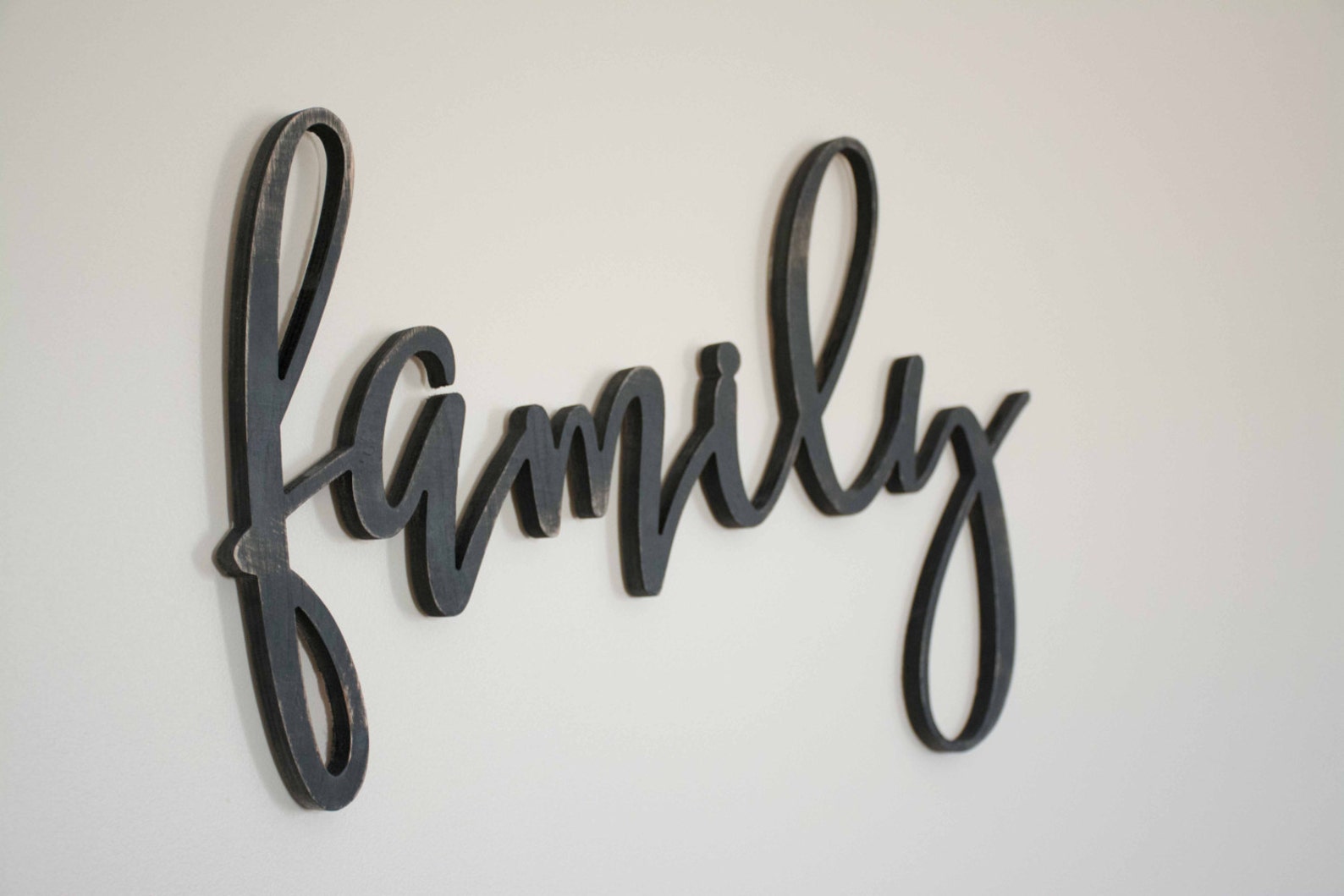 Family Wood Sign Cutout - Etsy