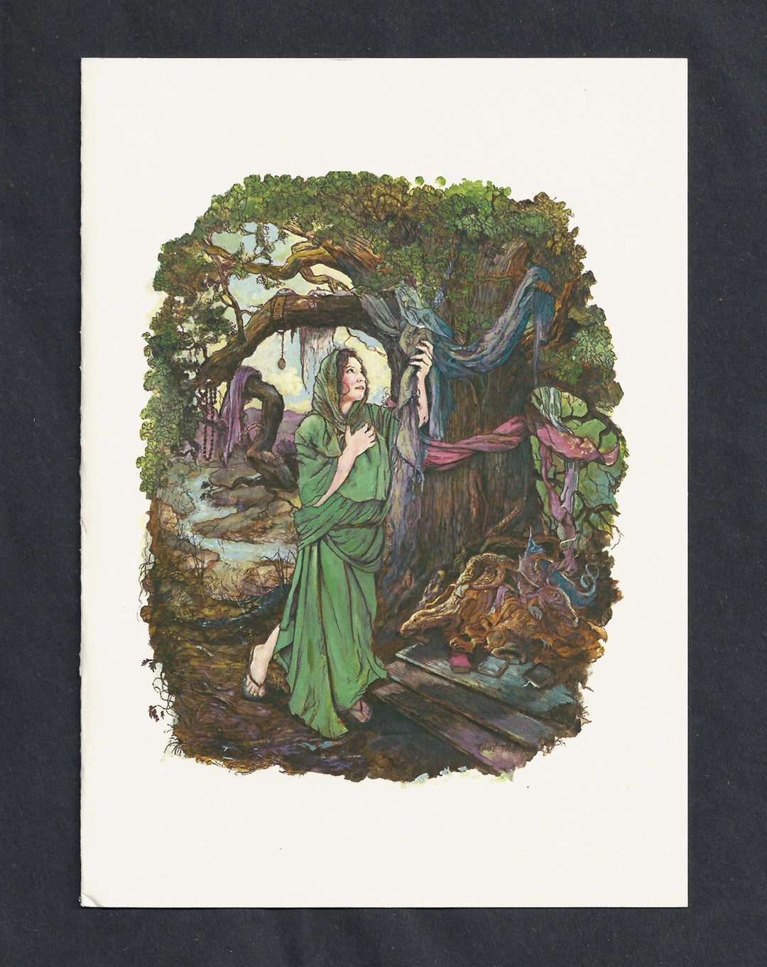 The Tree Blank Greeting Card by Tony Troy - Etsy