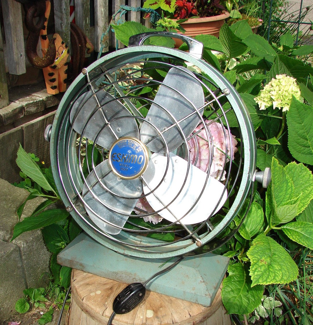 Beautiful Rare Vintage Art Deco Eskimo Air Fountain Model 1500 Fan ...