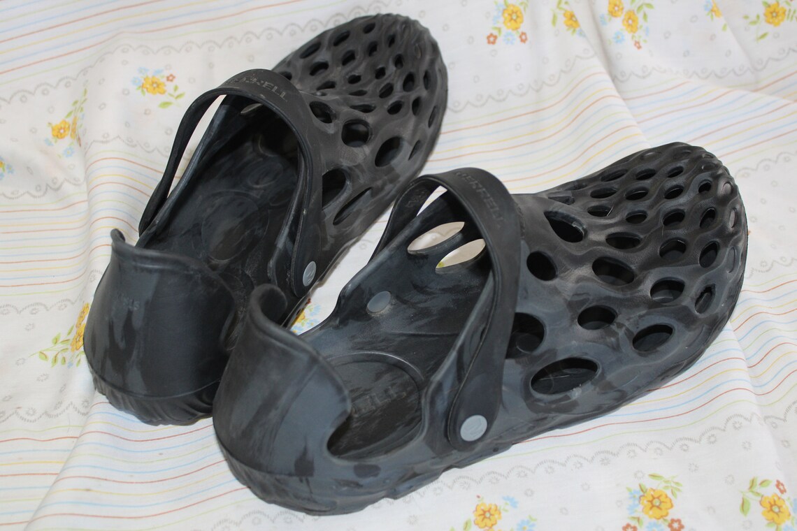 Great Pair of Merrell Hydro Mocs Clogs in Marble Black in Men's Size 13 ...