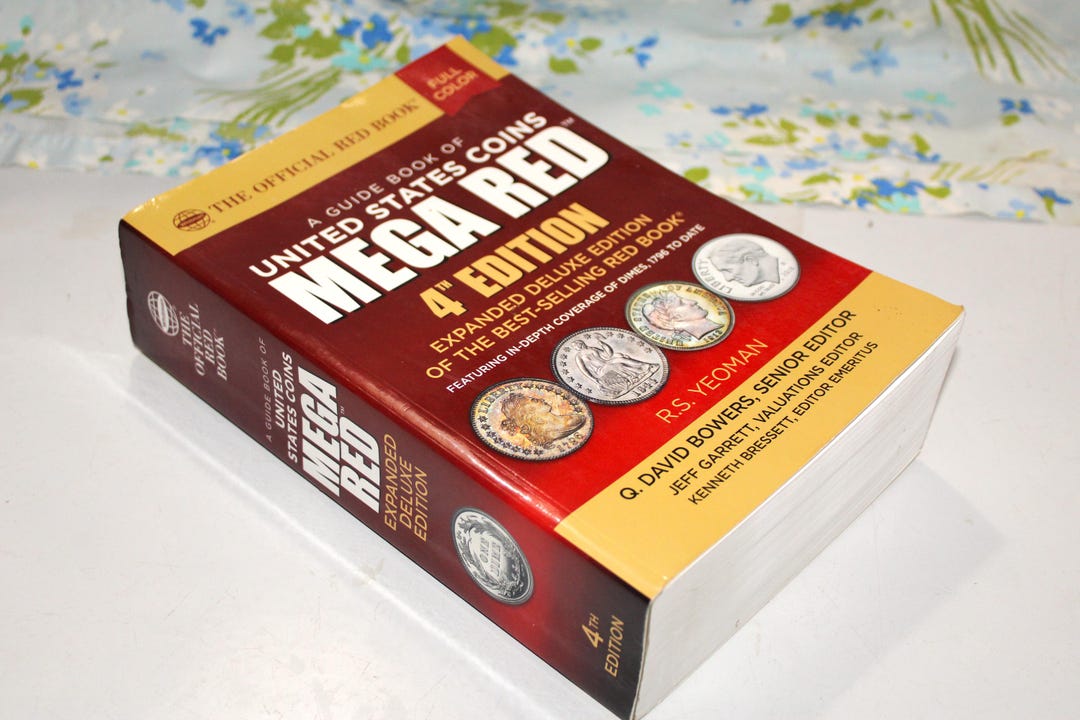 Vintage Like New Copy of the Whitman United States Coins Mega Red Book ...