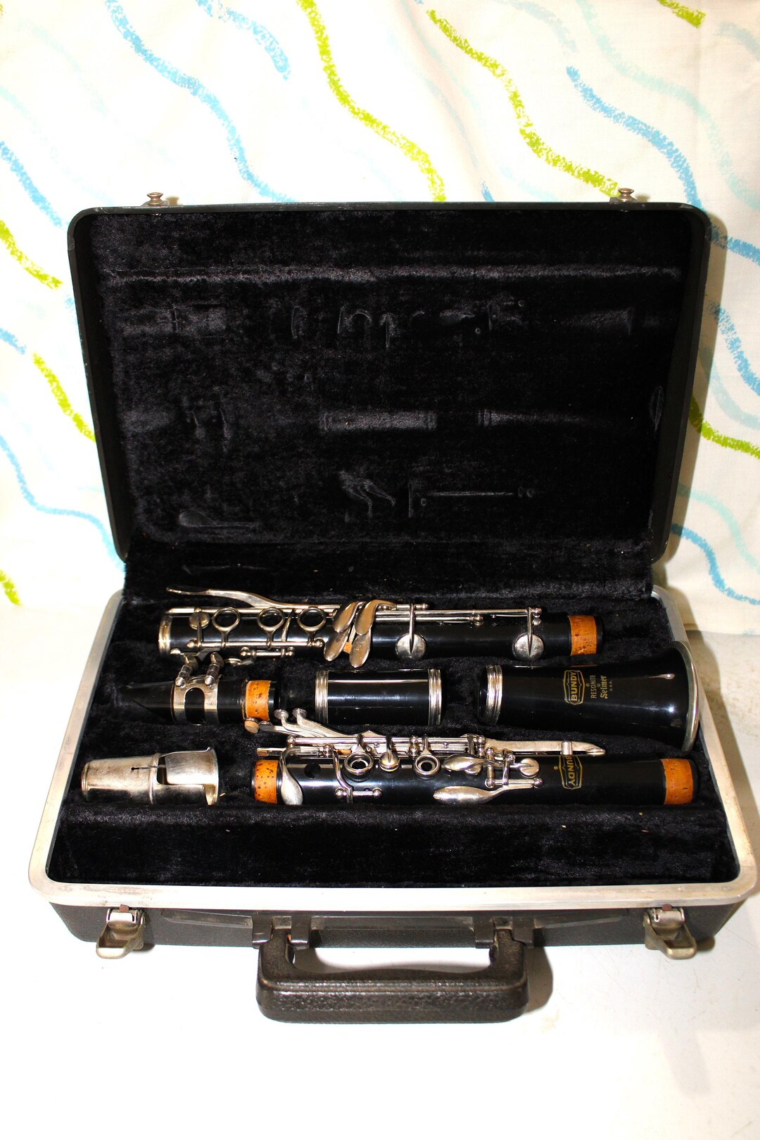 Vintage Bundy Clarinet in Original Carrying Case ~ Free Shipping - Etsy