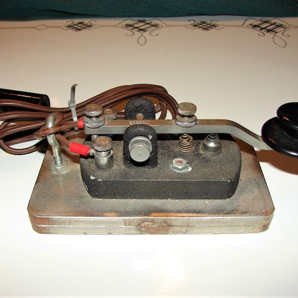 Morse Code Telegraph Key - Etsy