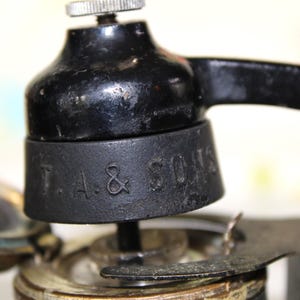 Scarce Vintage Theo. Alteneder & Sons Drafting Inkwell With Rare Tin ...