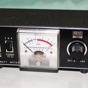 Vintage NOS Omni-meter Power/swr and Field Strength Meter for CB or Ham ...
