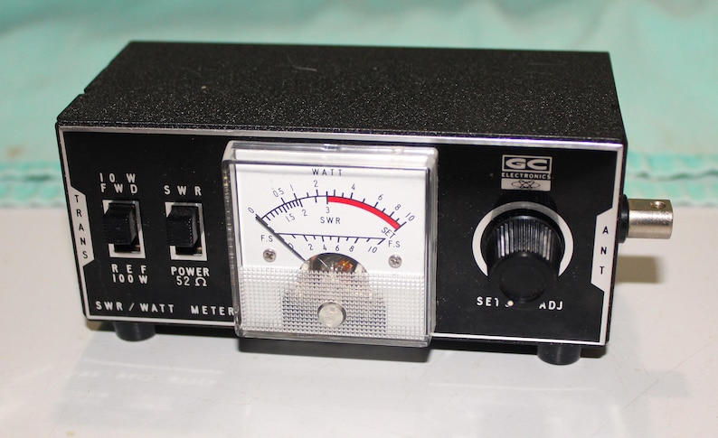 Vintage NOS Omni-meter Power/swr and Field Strength Meter for CB or Ham ...