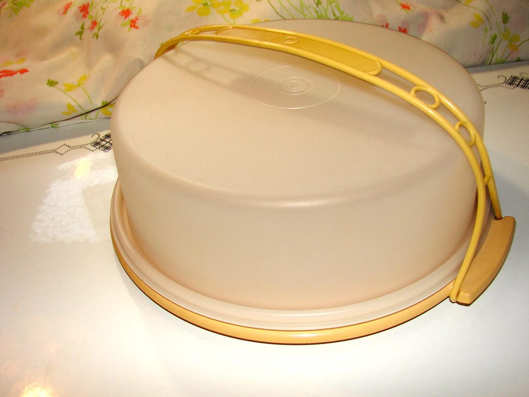 Very Nice Vintage Tupperware 719-2 Cake or Pie Carrier With Locking ...