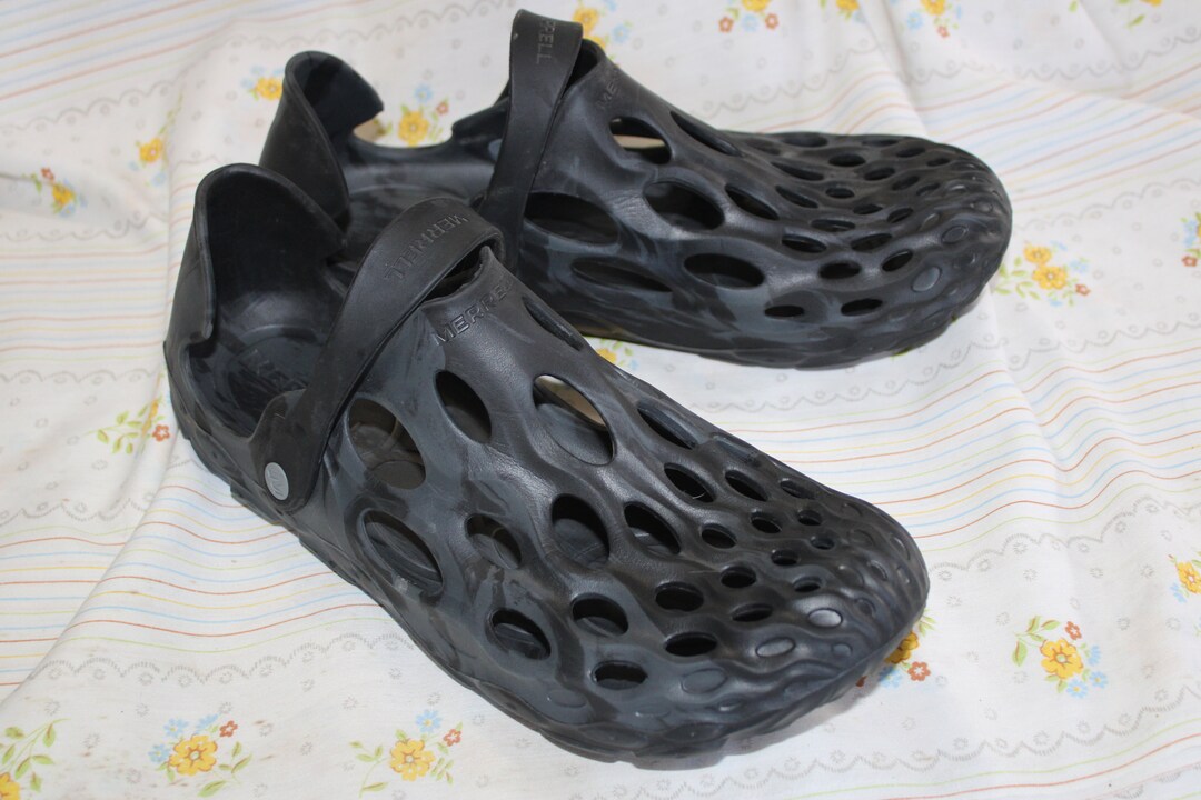 Great Pair of Merrell Hydro Mocs Clogs in Marble Black in Men's Size 13 ...