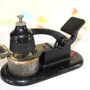 Scarce Vintage Theo. Alteneder & Sons Drafting Inkwell With Rare Tin ...