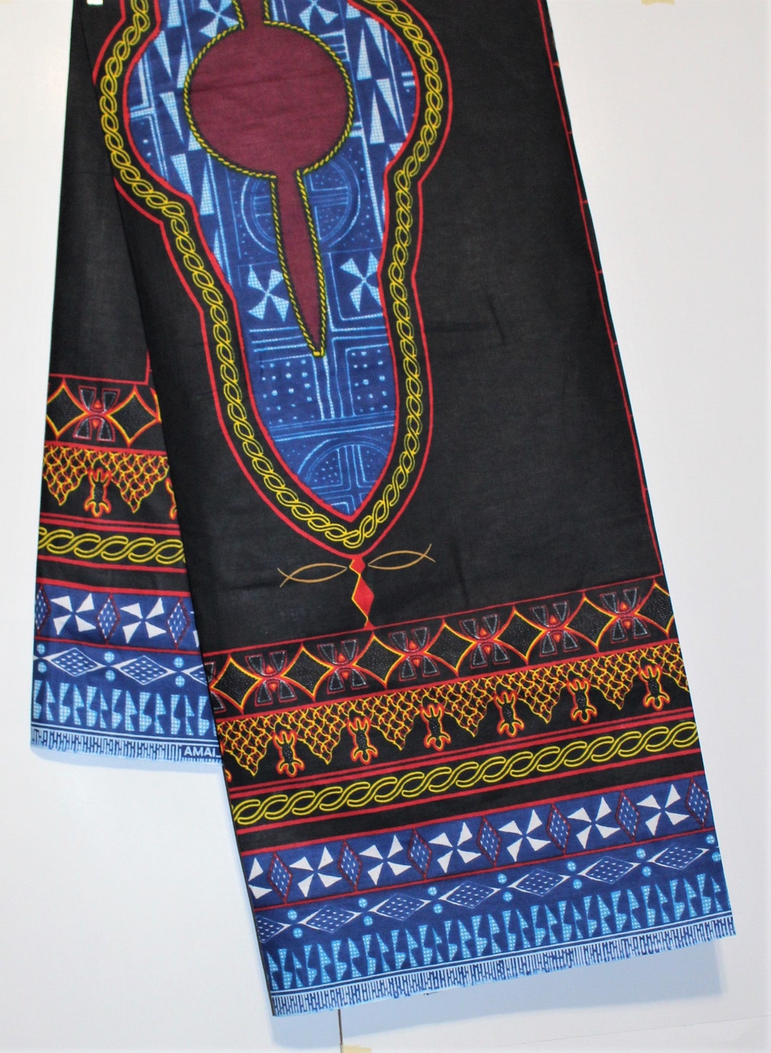 Cameroon Atoghu/ndop Fabric - (narrow Blue Pattern) by 6 Yds - Etsy