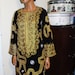 Cameroon Atoghu Hand Embroidered Dress Gold - Etsy