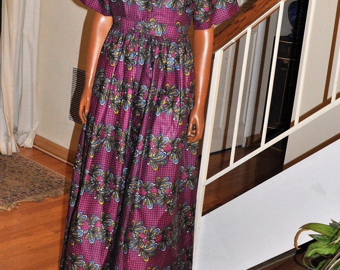 The "kabba" - Cameroon Traditional Attire - Ankara Fabric - African ...