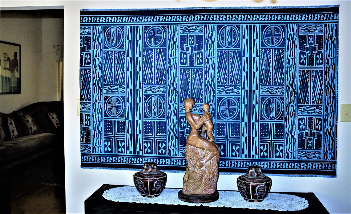 Bamileke Ndop Fabric Print Cameroon Fabric Sold by the - Etsy