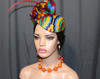 Ankara Fascinator - Etsy