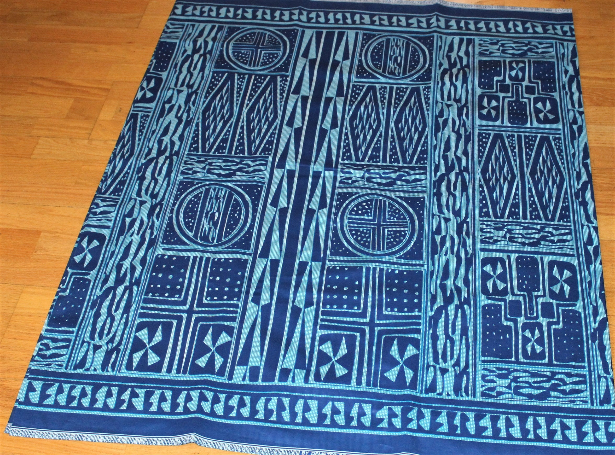 Bamileke African print fabric Fabric by the yard Cameroon Ankara fabric ...