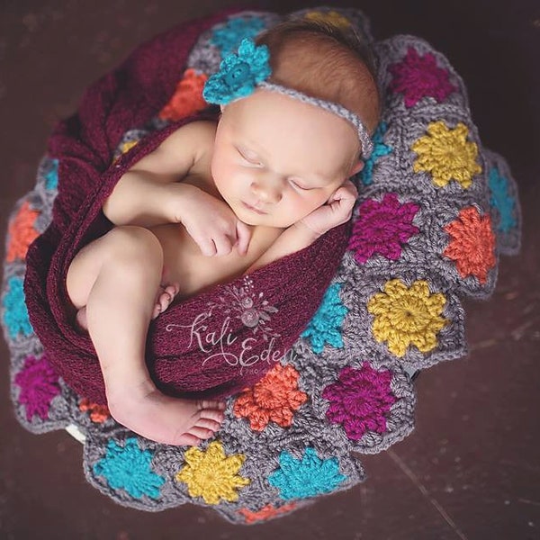 Crochet Mini Blanket - Etsy