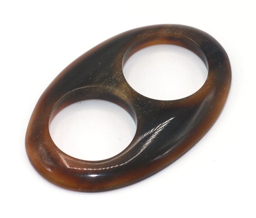 Oval Large Horn Scarf Ring Scarf Buckle Scarf Pin - Etsy