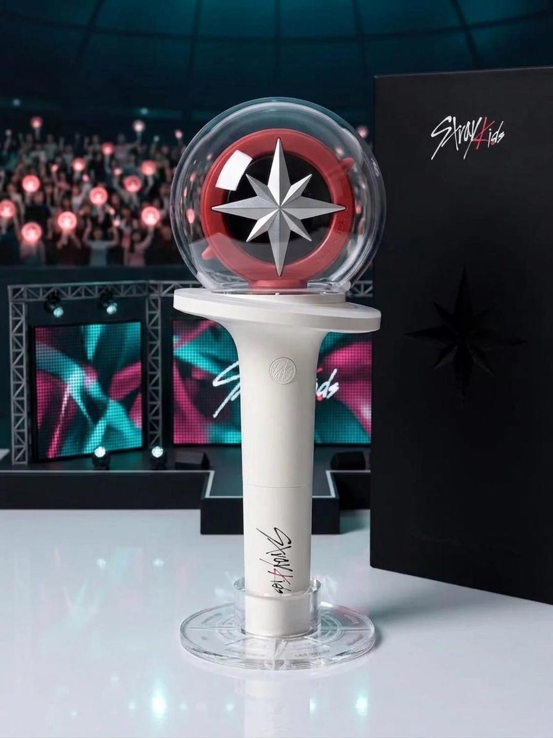 Stray Kids Lightstick Ver 2 Compass Design Concert Light Stick Gift ...