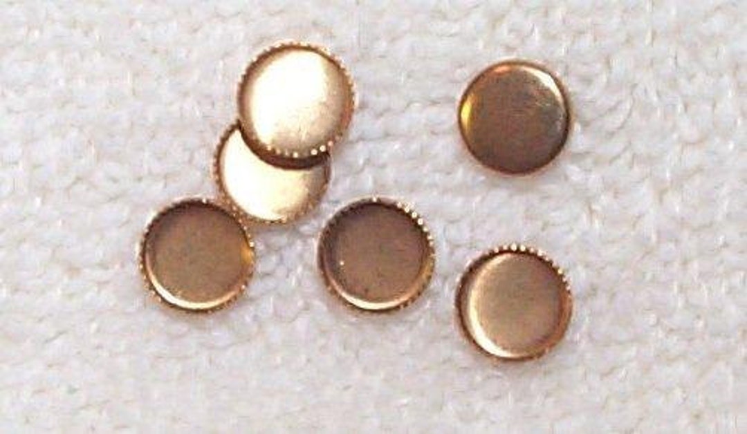 Vintage Sawtooth-edge Round Setting - Etsy