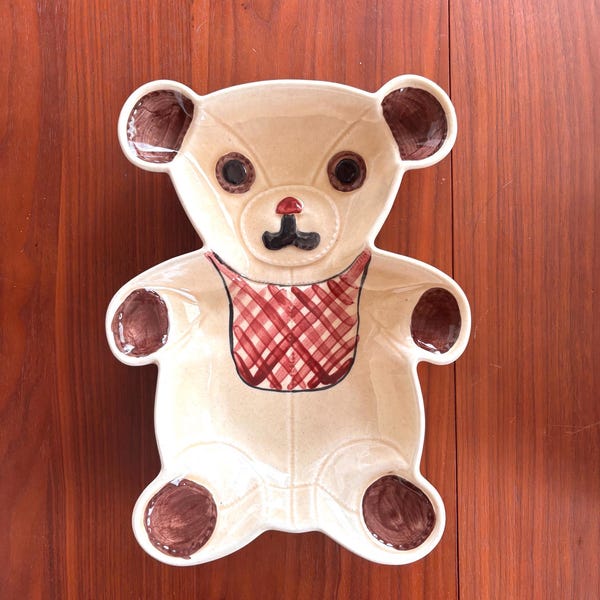 Bear Ceramic Platter - Etsy