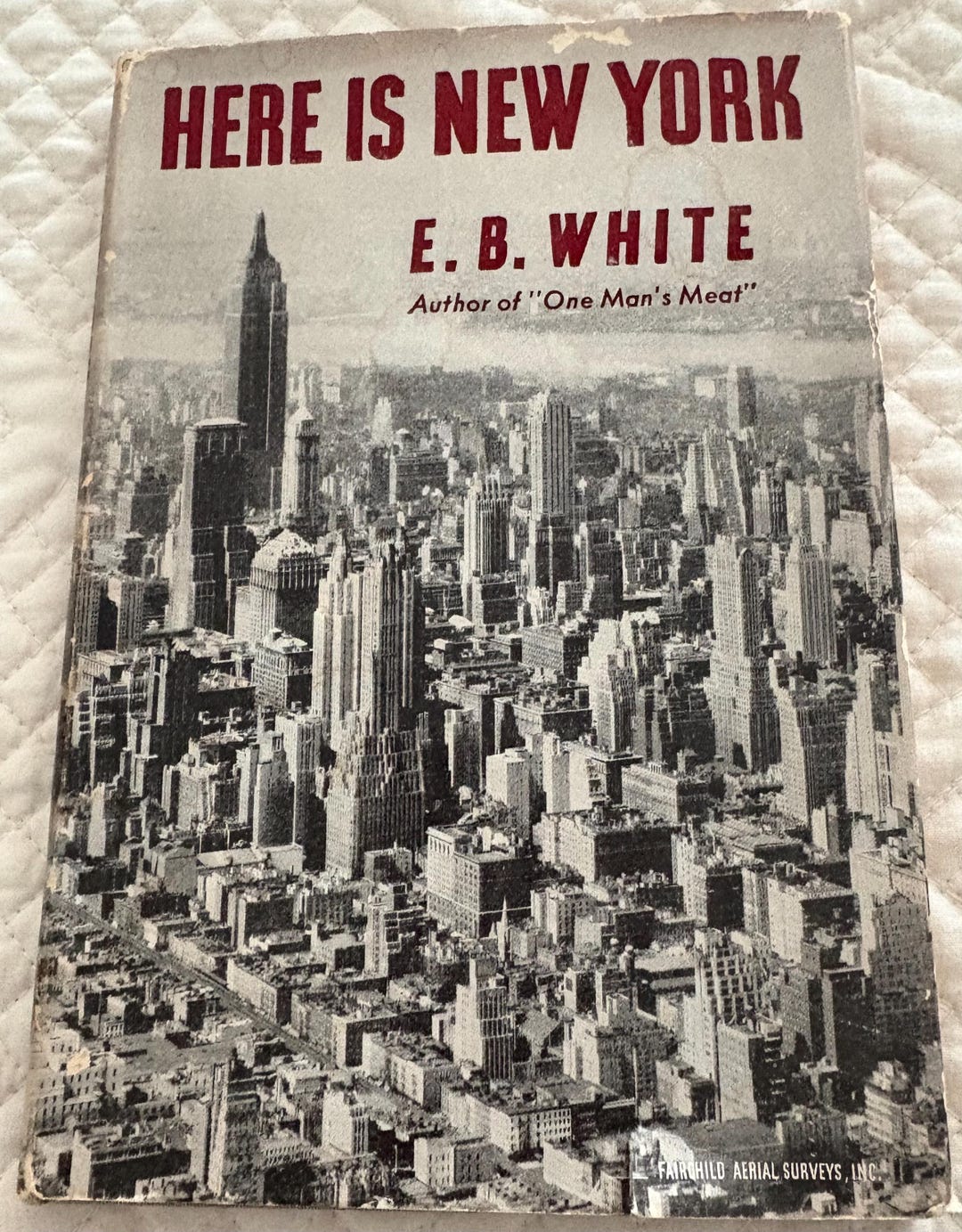 First Edition Here is New York by E. B. White - Etsy UK