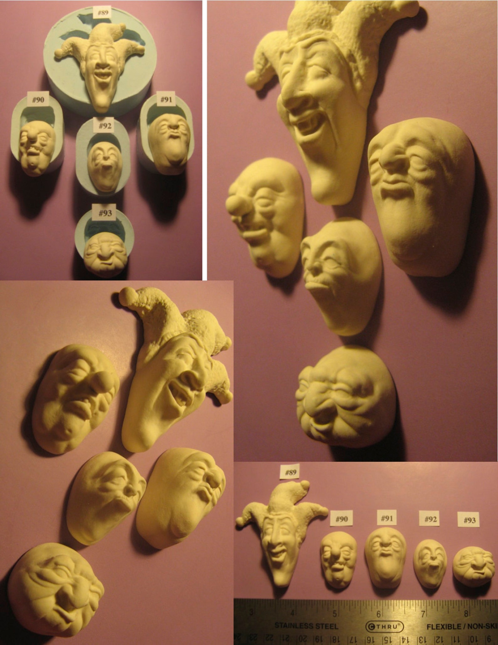 YOUR CHOICE Flexible Food Grade Silicone Press Push Molds of | Etsy