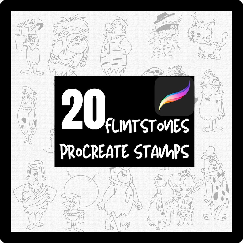 Procreate Stamp Set| Doodle | Clipart Stamps, iPad Drawing Pack ...