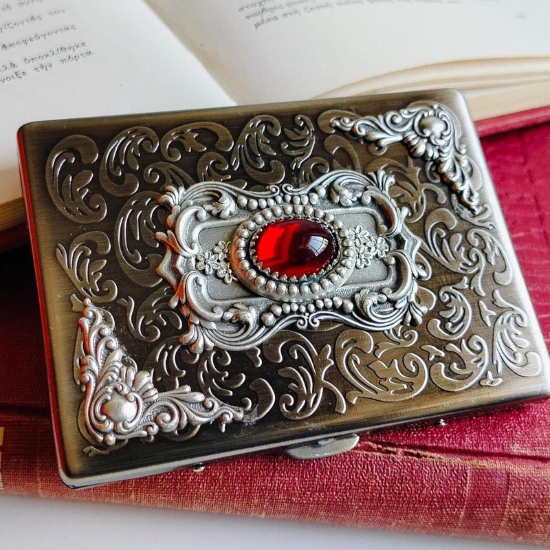 Red Cigarettes Case - Etsy