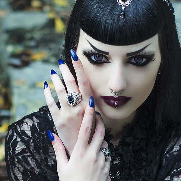 Goth Ring - Etsy