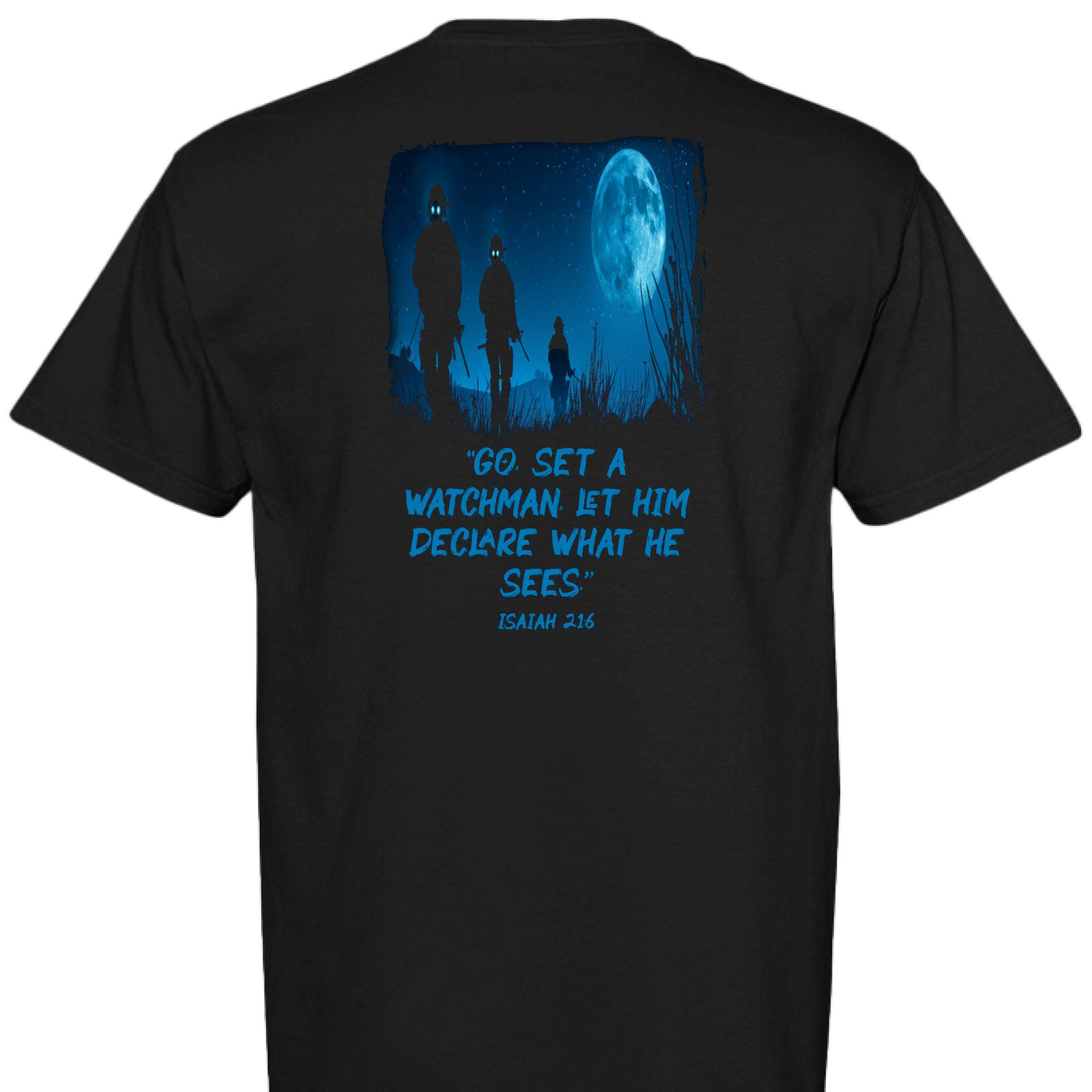 The Watchmen T-shirt – Black Short Sleeve - Etsy