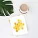 Honeycomb Print, Beehive, Honey Print, Rosh Hashanah, Honey Poster ...