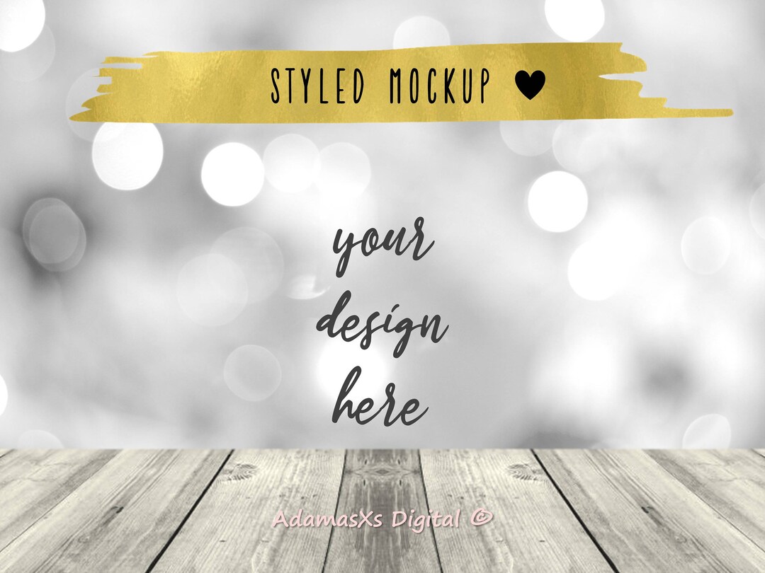 Mockup Background, Product Mockup, Bokeh Photo, Styled Stock Photo ...