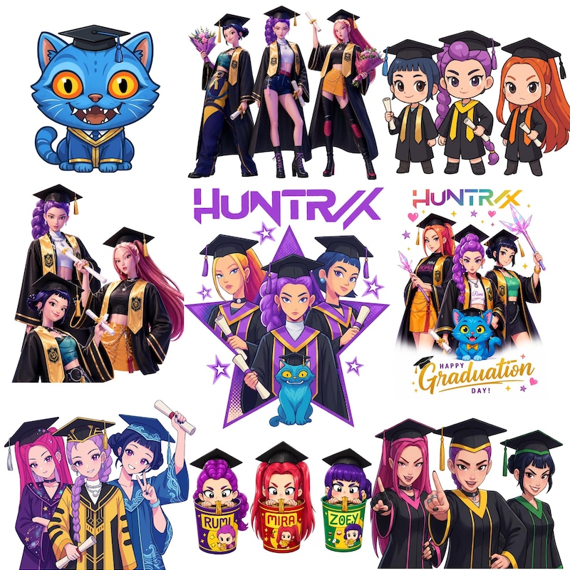 Kpop Chibi Character - Etsy