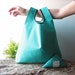 Tote Bag Light Color / Cotton Market Bag / Light Blue Hand Bag - Etsy