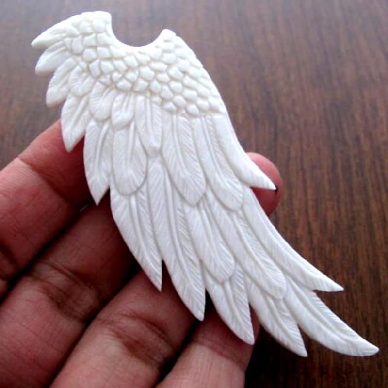 Angel Wing Hair Clip - Etsy