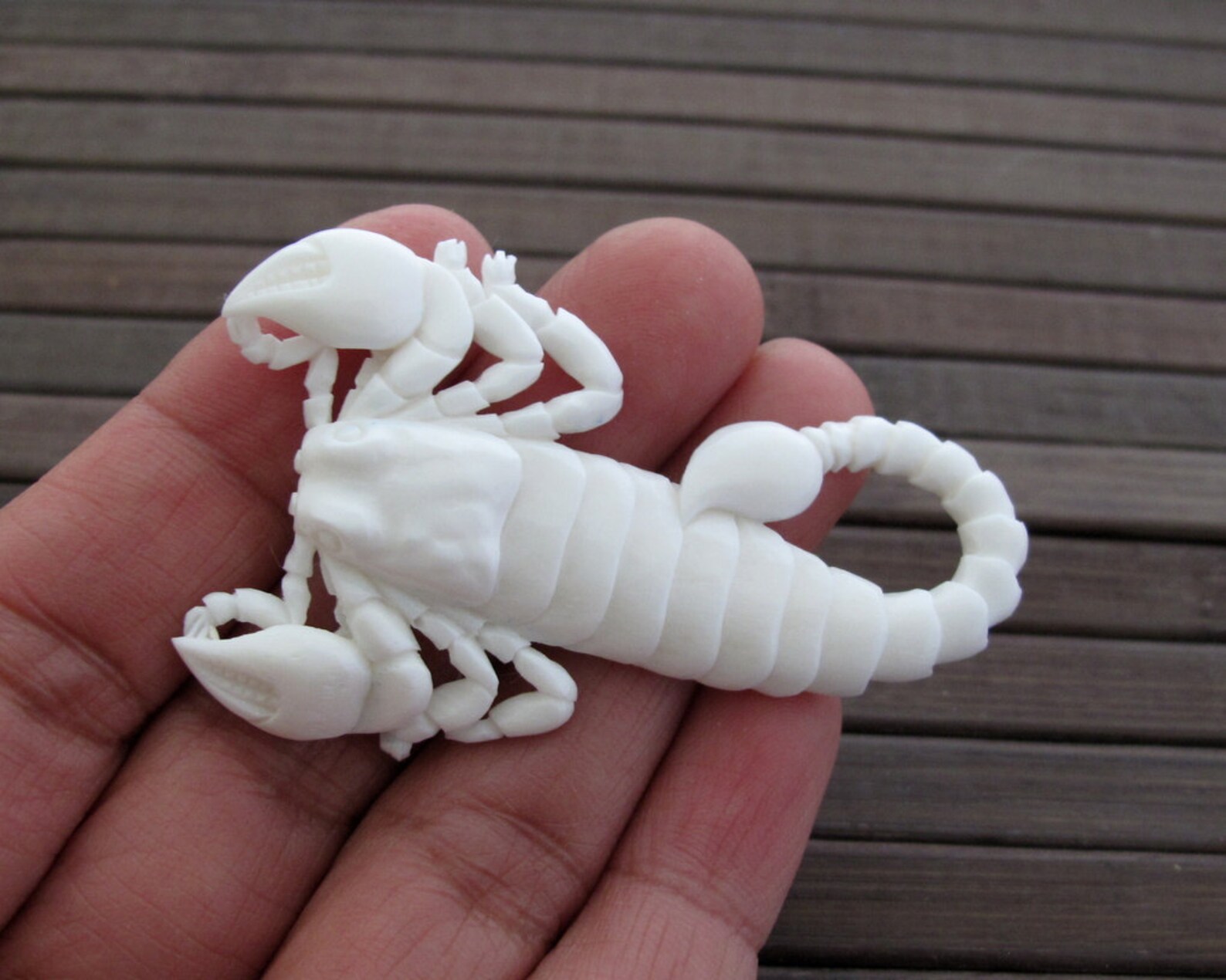 Excellently Detailed Hand Carved Scorpion Scorpio Jewelry | Etsy