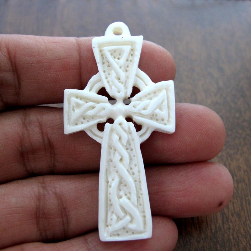 Carved Wooden Pendant - Etsy