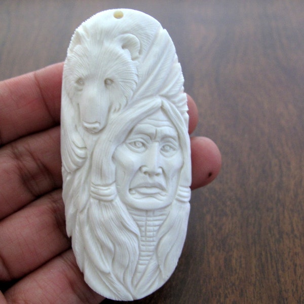 Indian Bone Beads - Etsy