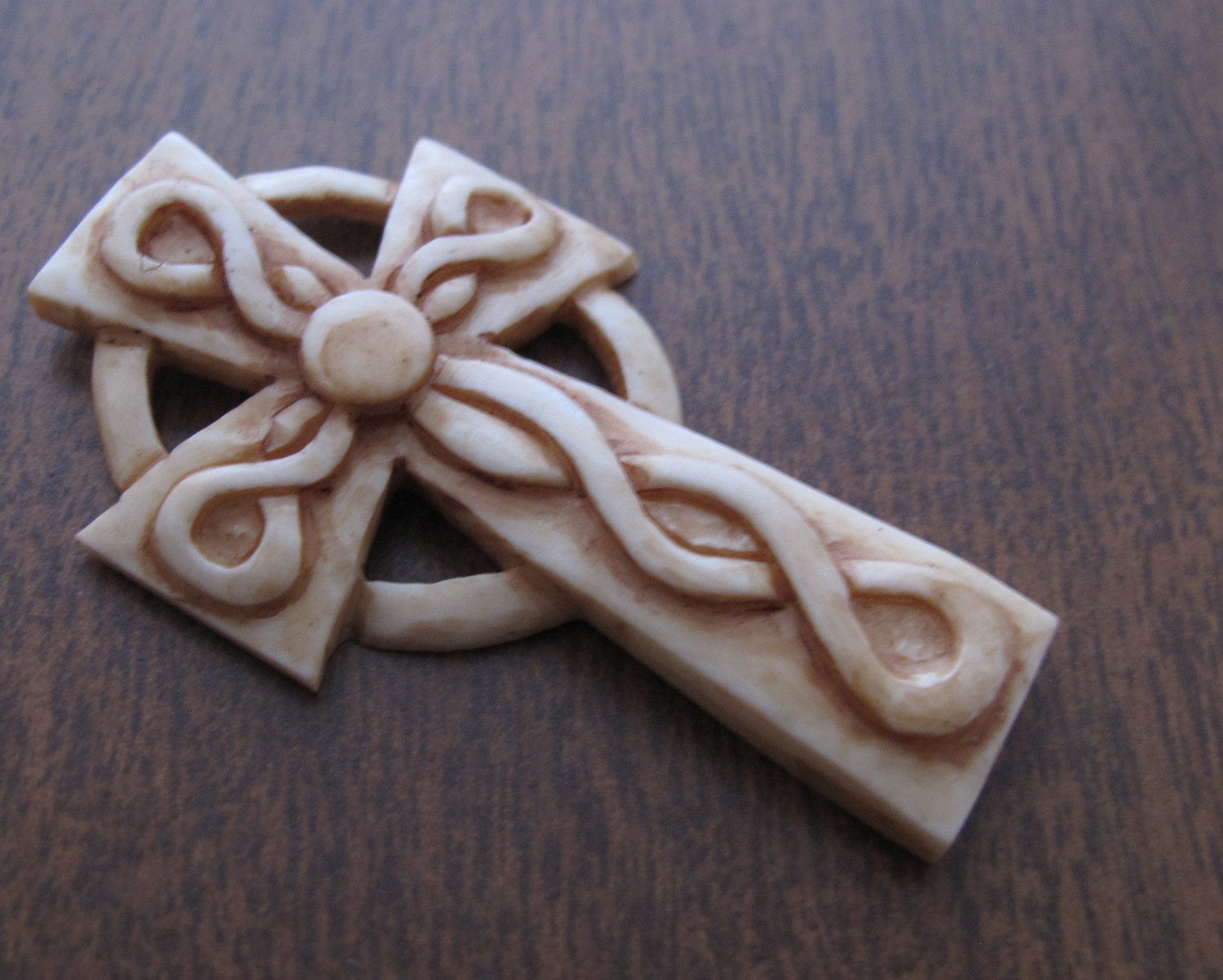 Carved Bone Cross Religious Symbol Antique Looked Cross - Etsy