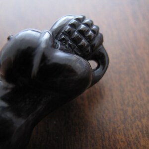 XL Stunning Goddess Gaia, Buffalo Horn Carving, Jewelry Making Supplies ...
