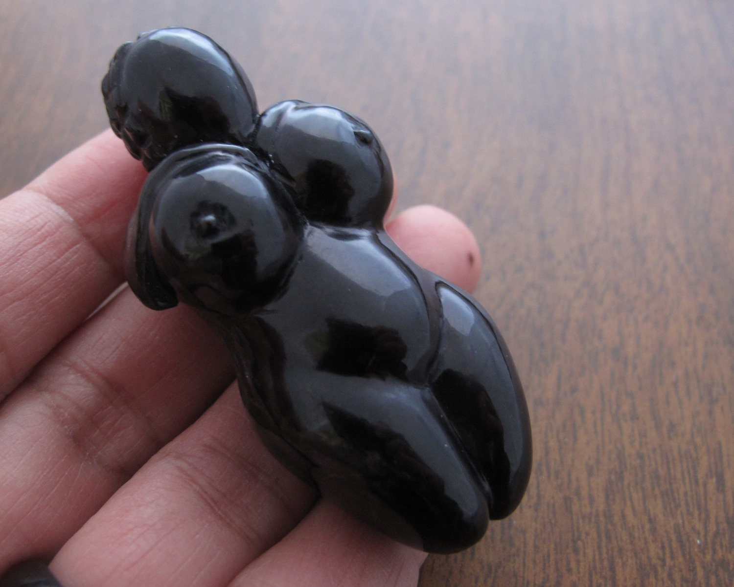 XL Stunning Goddess Gaia, Buffalo Horn Carving, Jewelry Making Supplies ...