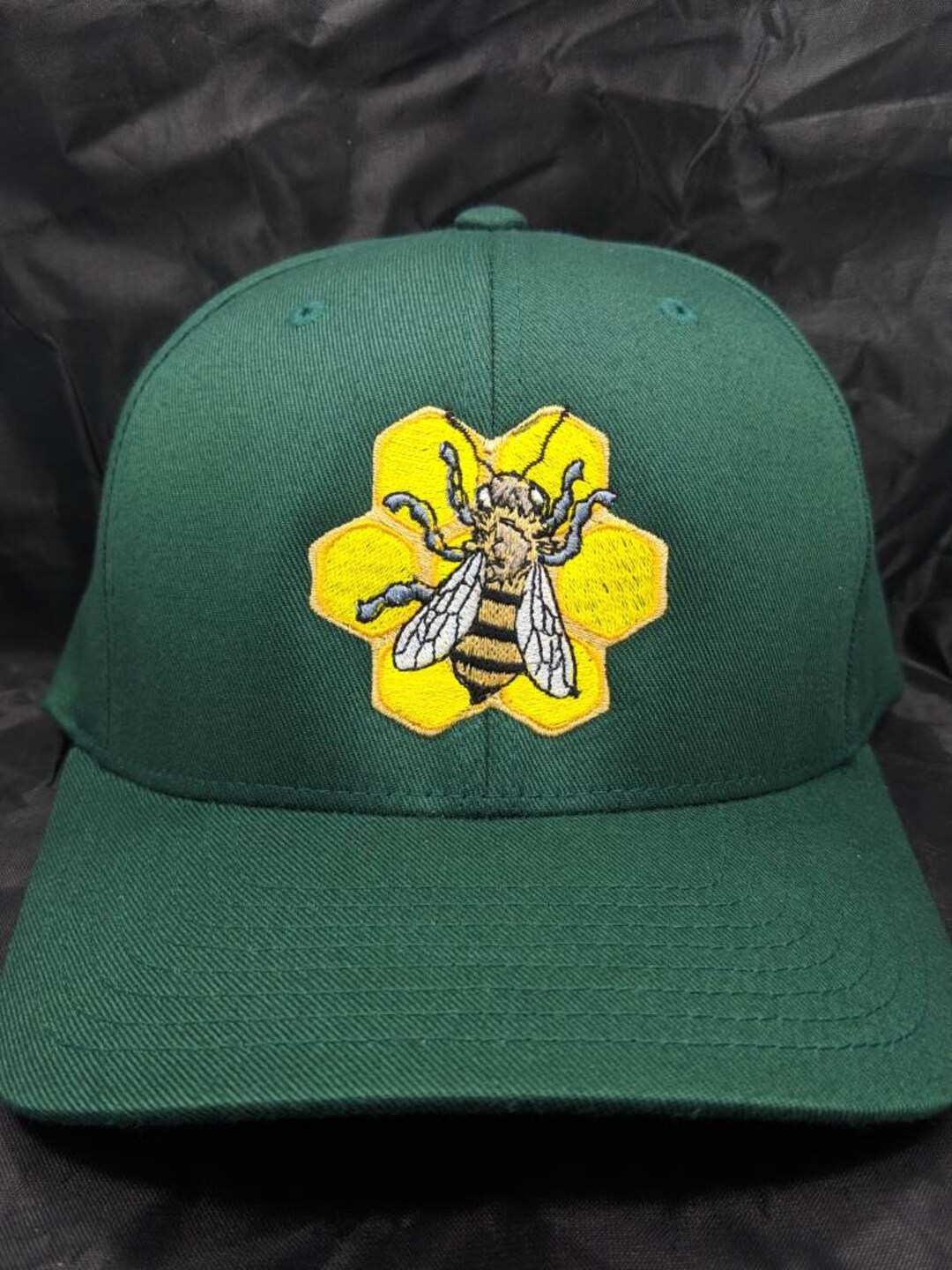 Honeybee Flexfit Hat Beekeeper Sizes S/m L/xl Xl/xxl Curved - Etsy