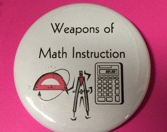 Math Buttons - Etsy