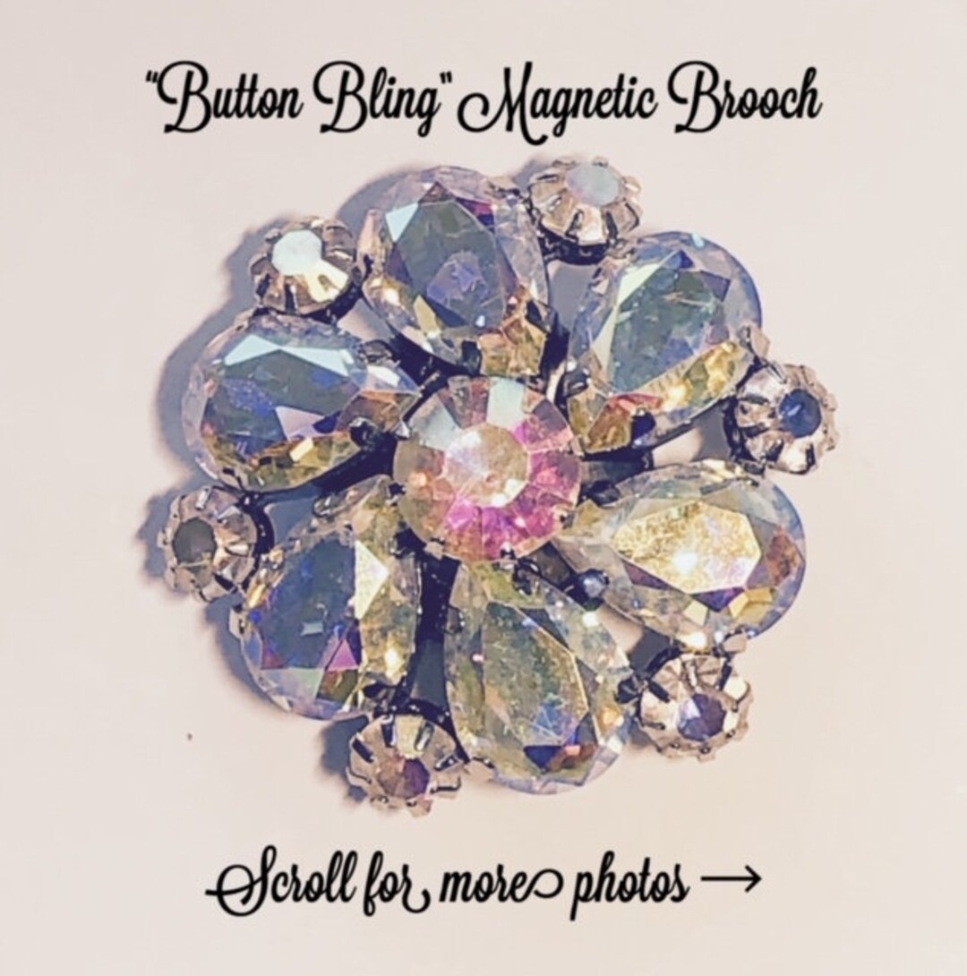 Magnetic Brooch Scarf Pin for Scarves Blouses Dresses and - Etsy