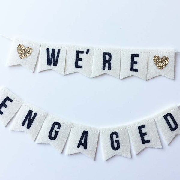 Engagement Bunting - Etsy