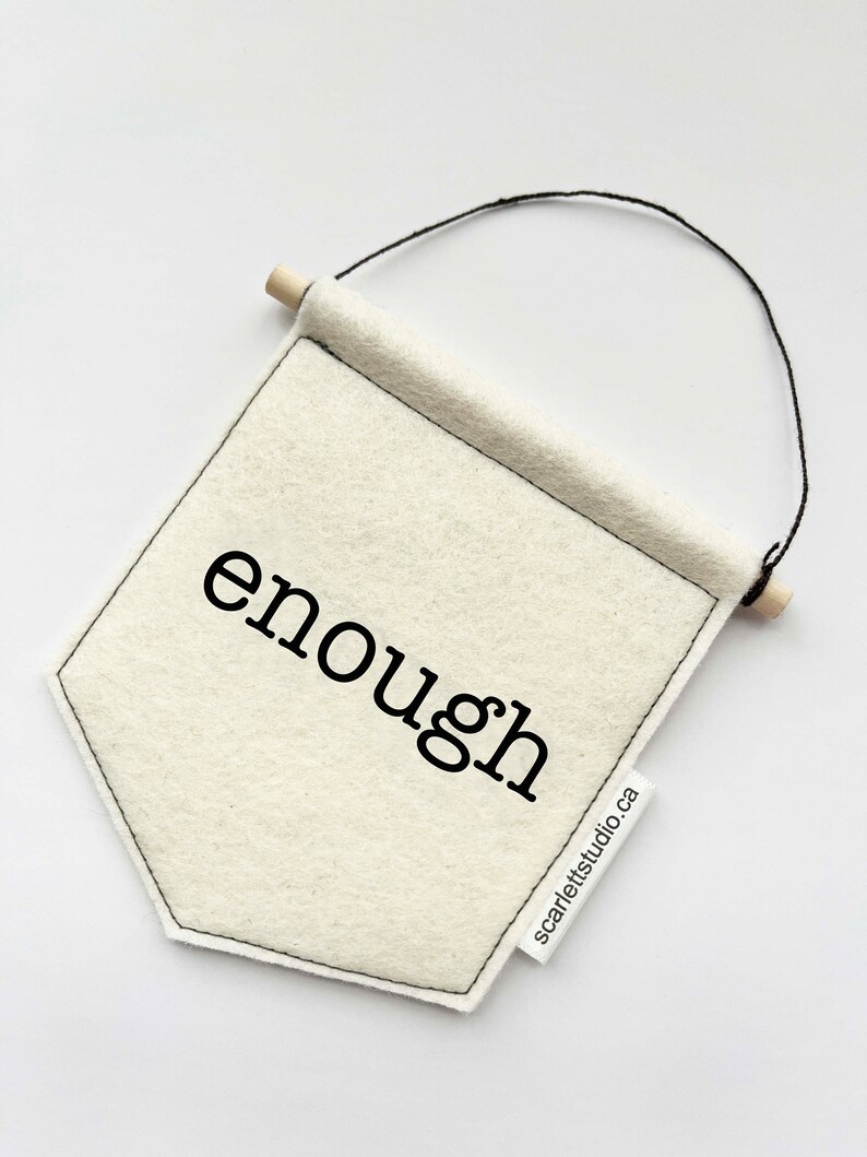 One Word Sign Word of the Year Felt Words Words to Live By - Etsy