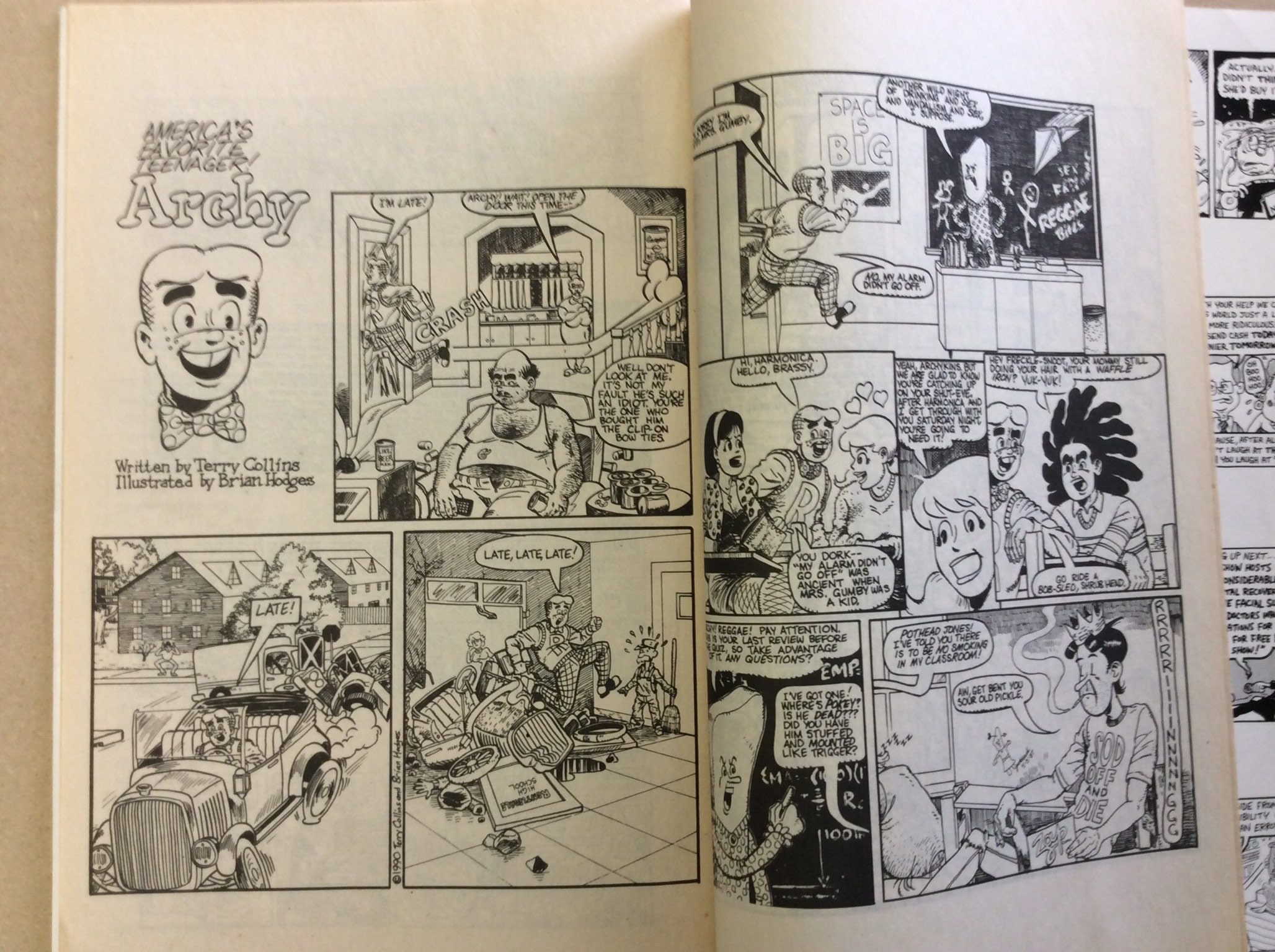 1990 Revolutionary Comics BARF Comic, Volume 1, Number 3, First Printing, Black and White - Etsy